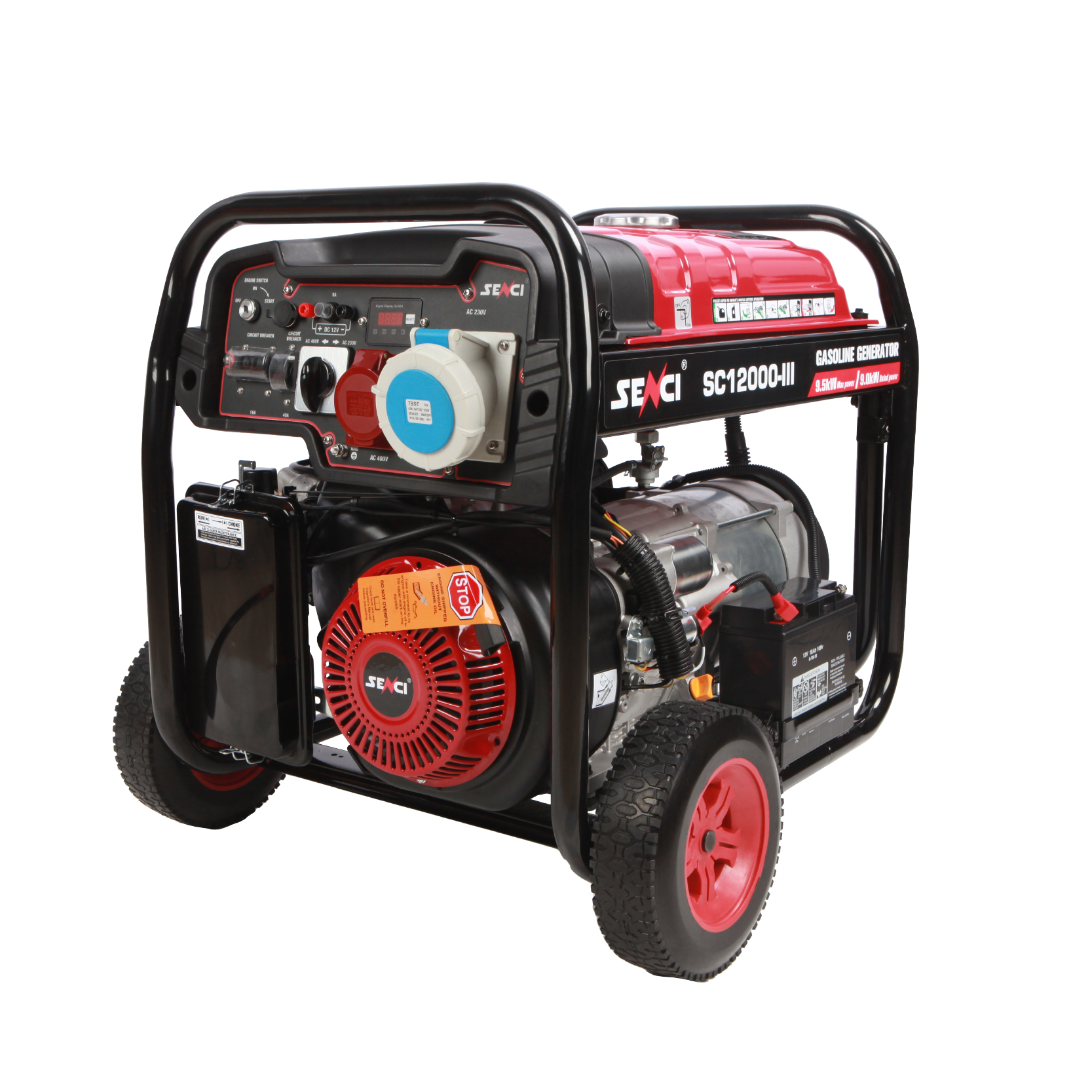 SENCI GASOLINE GENERATOR SENCI-III SERIES SC12000-III - Adex