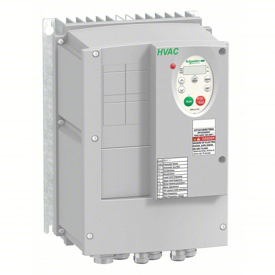 SCHNEIDER ELECTRIC Variable Frequency Drive: 380 to 480V AC, 1 hp Max ...