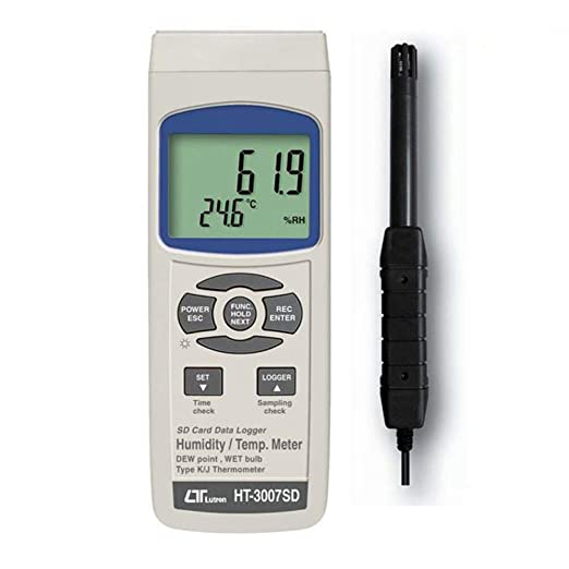 Lutron HT-3007SD Temperature Humidity Meter - Adex