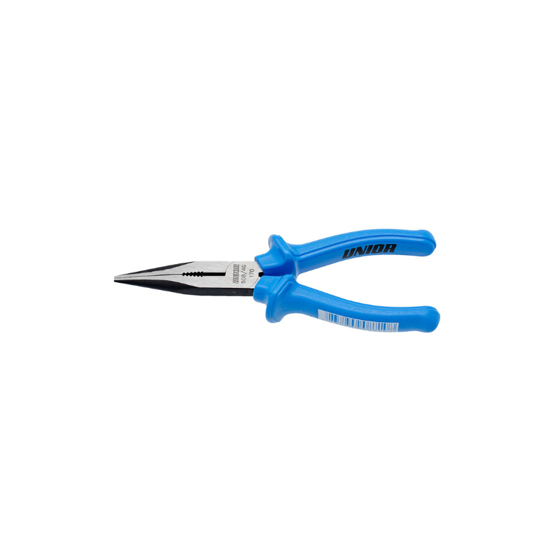 Unior Long nose pliers with side cutter and pipe grip, straight 508/4G ...