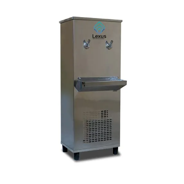 Lexus 2 Tap Water Cooler 25 Gallon Freestanding Stainless Steel Color ...
